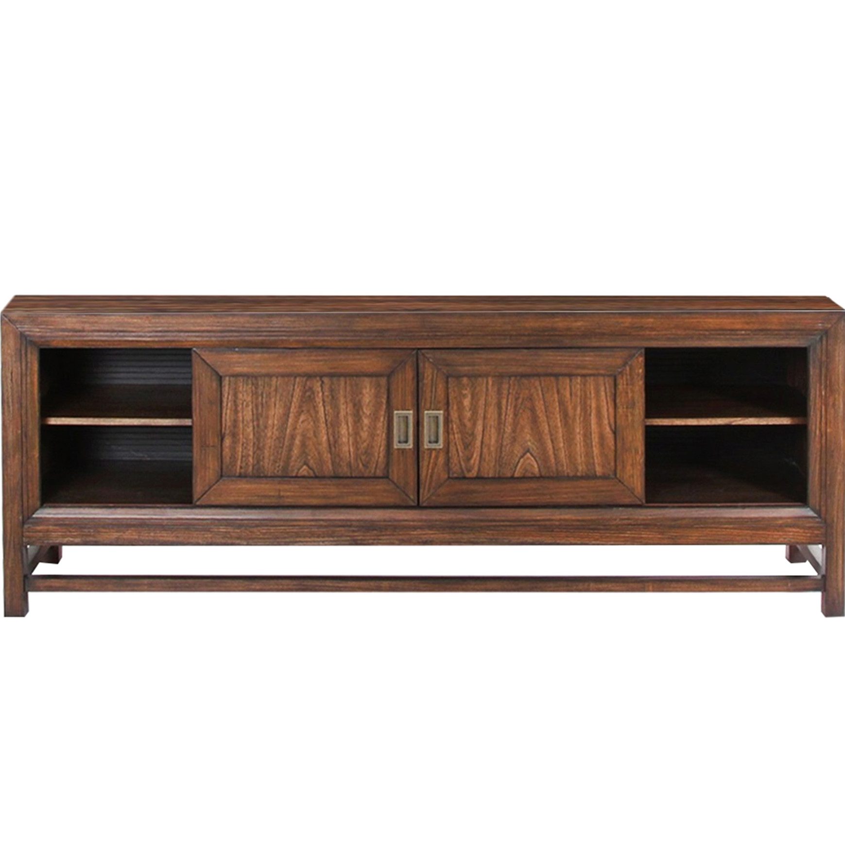 Two - tone Finish TV Console - Up to 85 - inch TVs - Entertainment ...