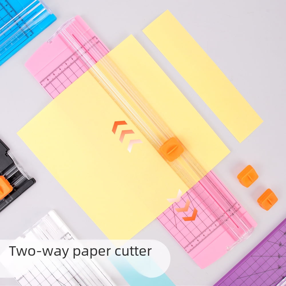 Two-way cutting A4 paper cutter small mini paper cutter student manual ...