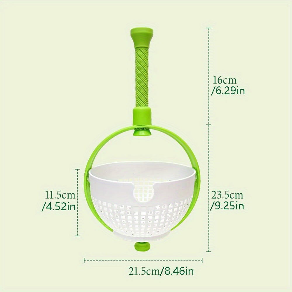 TwoLLL 1Pc Multi-Functional Rotating Drain Basket For Fruits ...