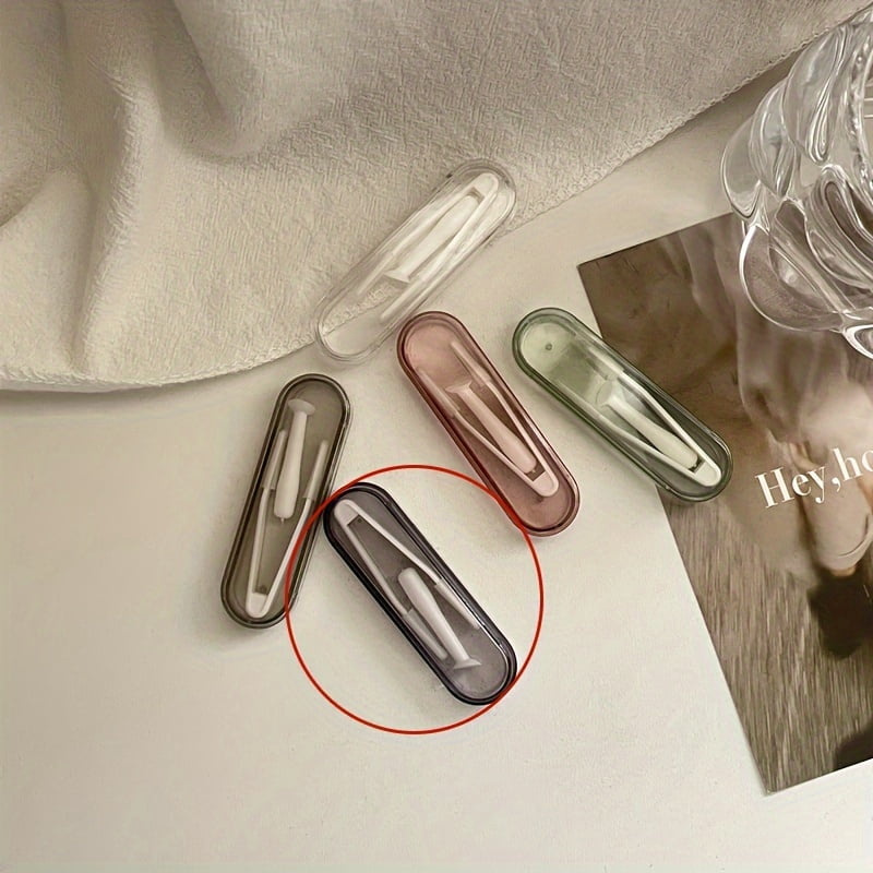 TwoLLL 1pack Portable Contact Lens Stick Tool Case Set Portable Contact ...