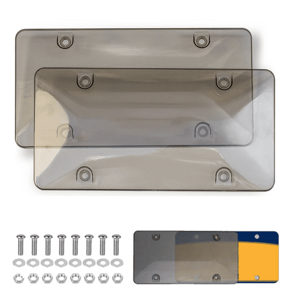 Clear License Plate Covers in License Plate Covers - Walmart.com