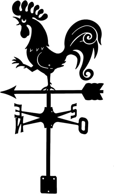 TwoLLL Dairy Cow Weathervane Shed Rooftop Wind Vane Garden Buildings ...