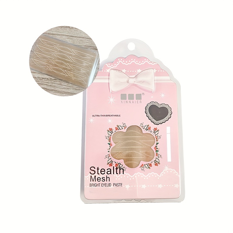 TwoLLL Ultra-Thin Breathable Stealth Mesh Bright Eyelid Patches - Low ...