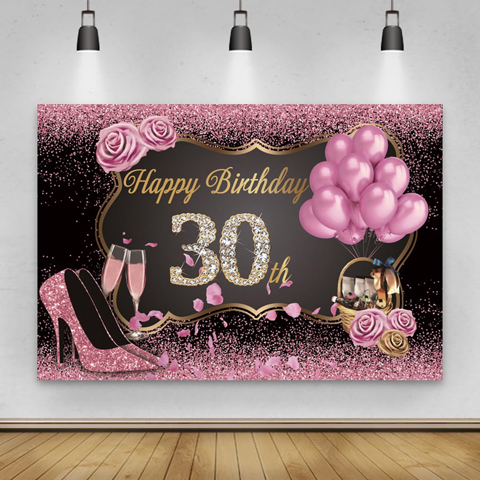 Twowood Birthday Party Decor Background Cloth Photography Shooting ...