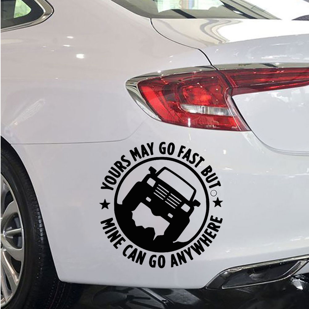 Twowood Funny Letters Off-road Car Vehicle Body Window Reflective ...