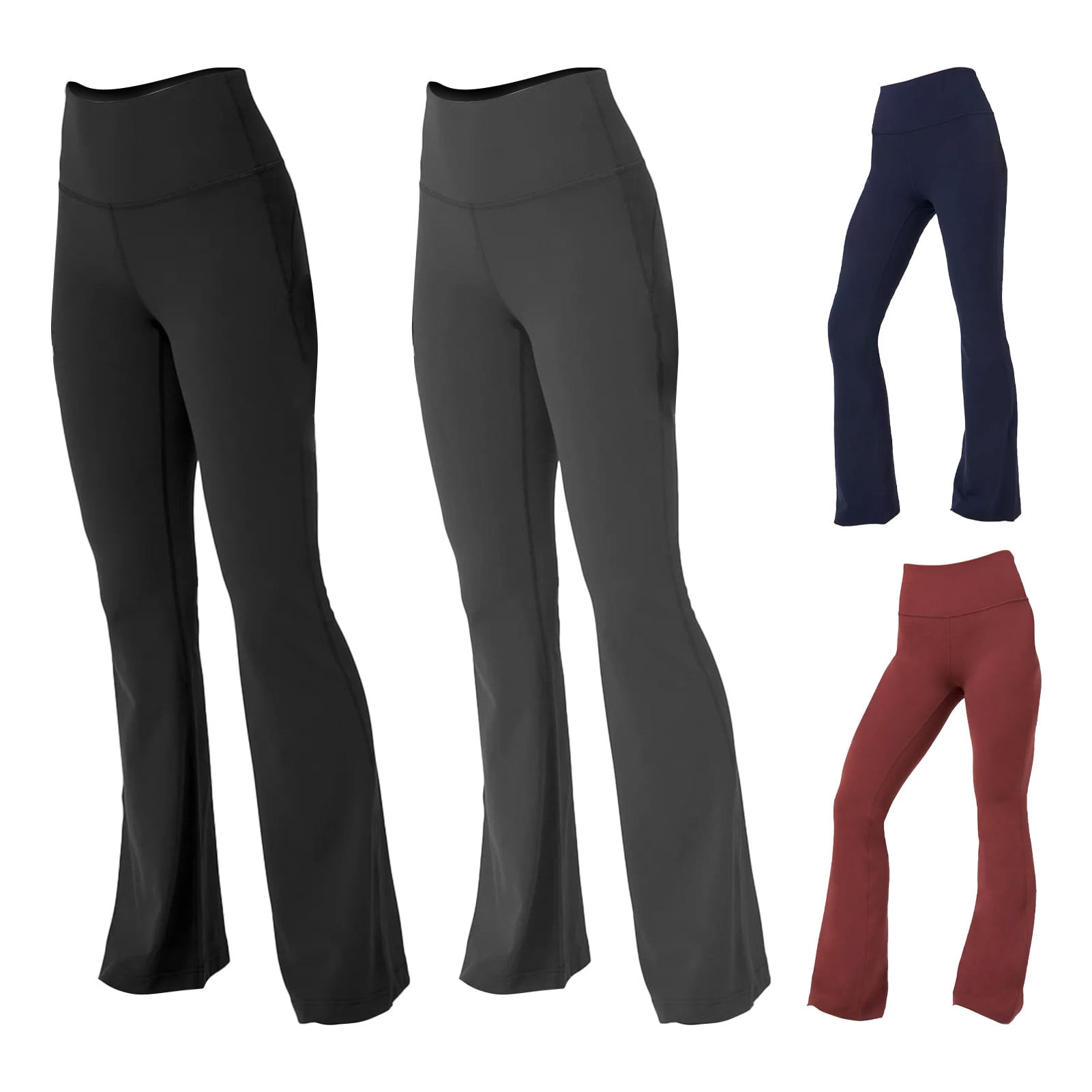 Twowood Yoga Pants High Waist Thin Butt-lifted Wide Leg Women ...