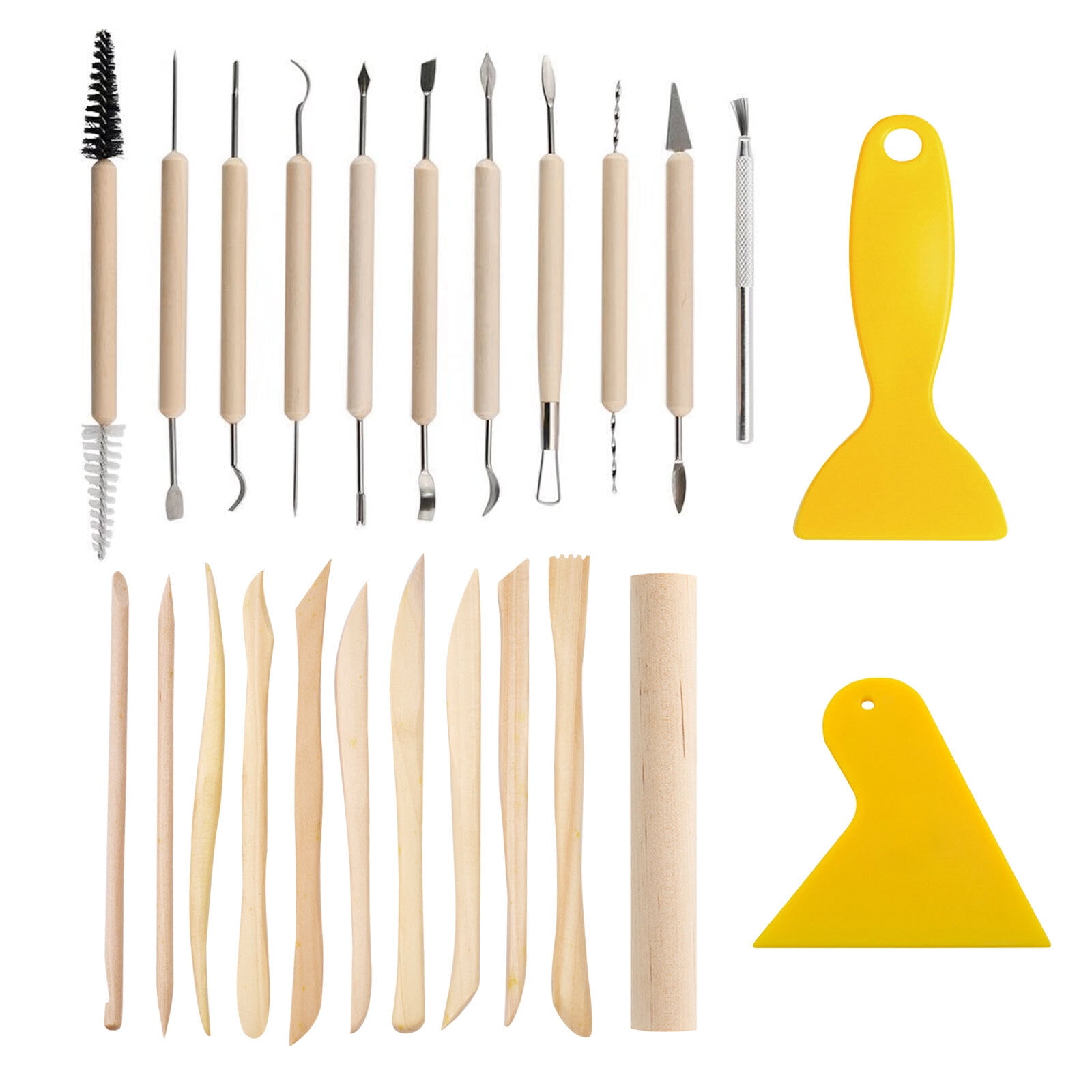 Twoworld Polymer Clay Tools Modeling Pottery Clay Sculpting Tools Kits ...