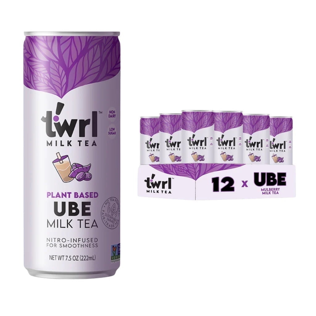 Twrl Milk Tea Ube Milk Tea 12-Pack - Walmart.com