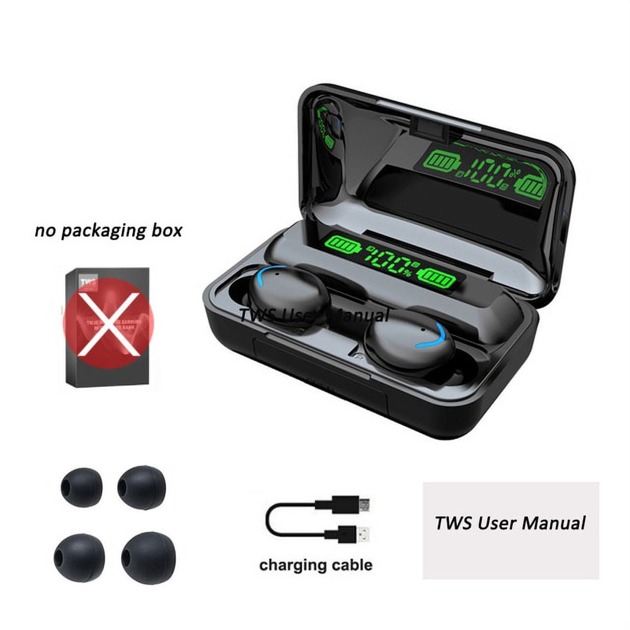 Tws Bluetooth 5.0 Earphones 2200mah Charging Box Wireless Headphone 9d ...