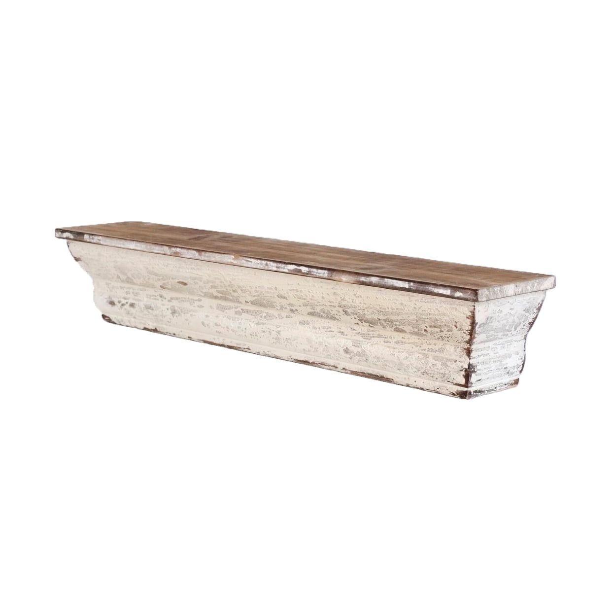 Tx USA Corporation Home Decorative Wooden Distressed Ledge Wall Shelf ...
