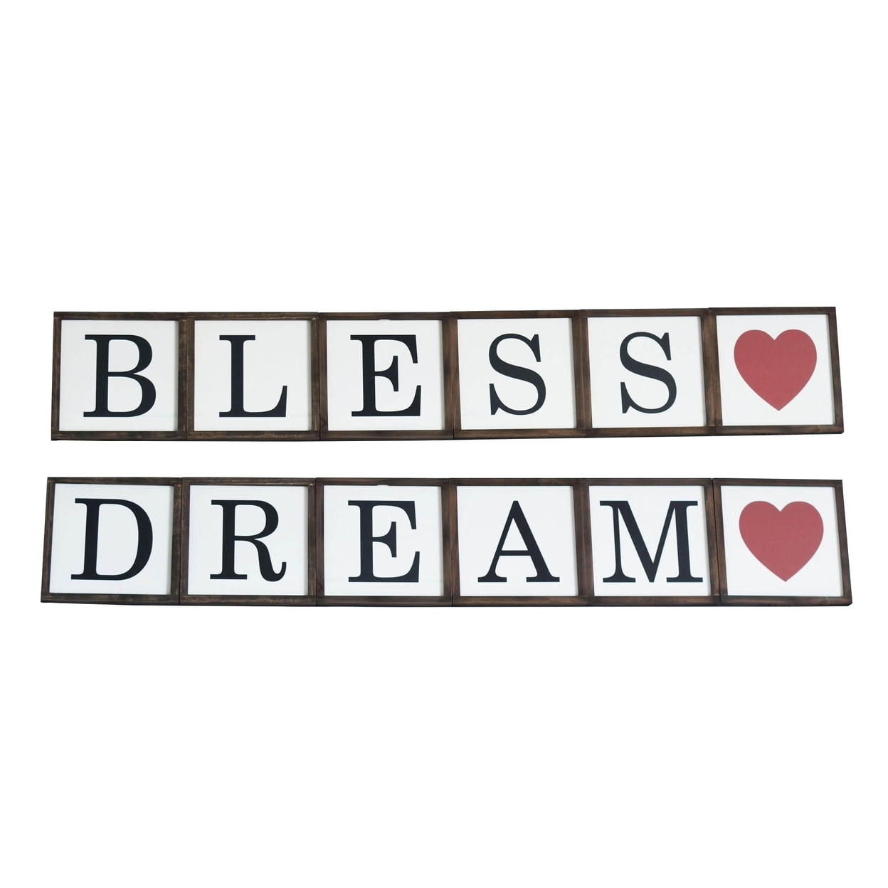 Tx USA Corporation Home Wall Style Decor Reversible Dream - Bless Sign ...