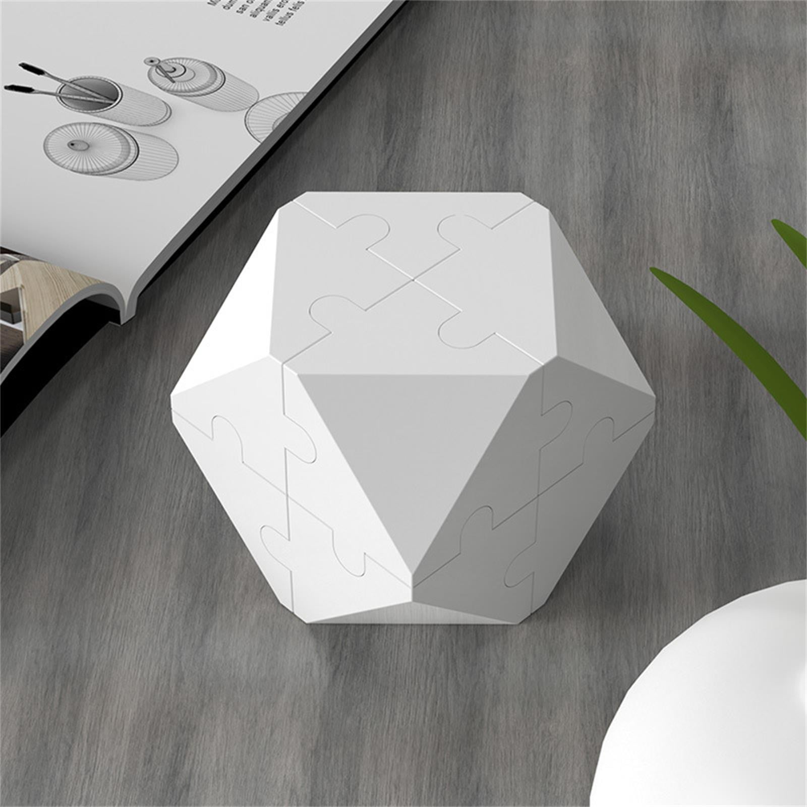 Txenfivo 3D Puzzle, Triakis Tetrahedron Intelligence Puzzle Building ...