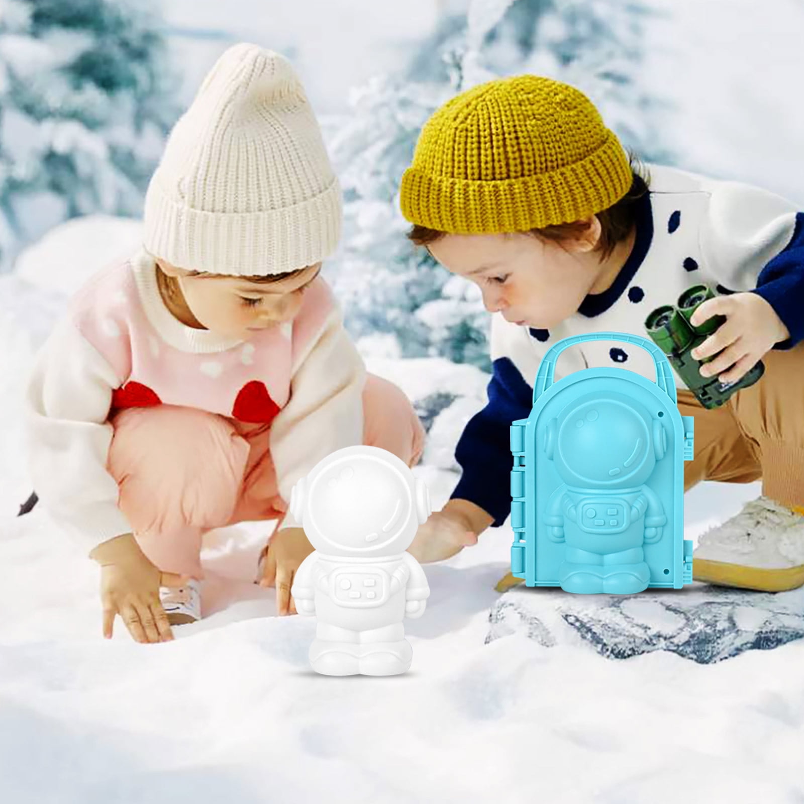 Txenfivo Spaceman Snow Modeling DIY Outdoor Snow Play Children Outdoor ...