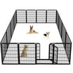 "FXW Outdoor Dog Playpen, 16 Panels 50"" Height, Exercise Pen with ...