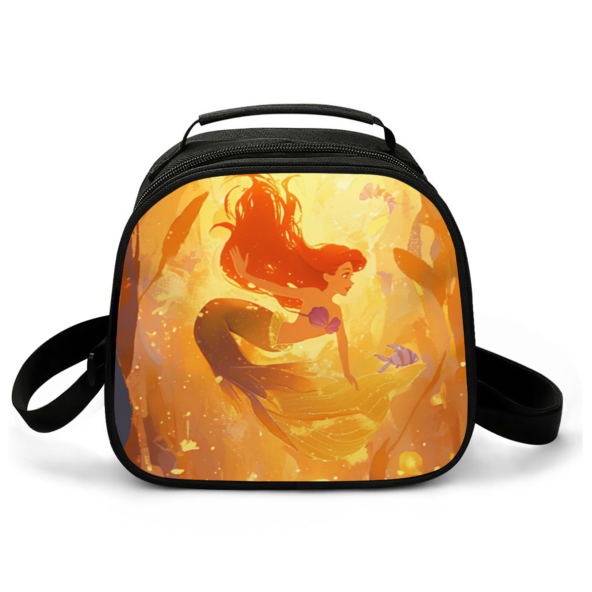 Txhe Little MermaidReusable and lovely lunch bag, with a waterproof ...