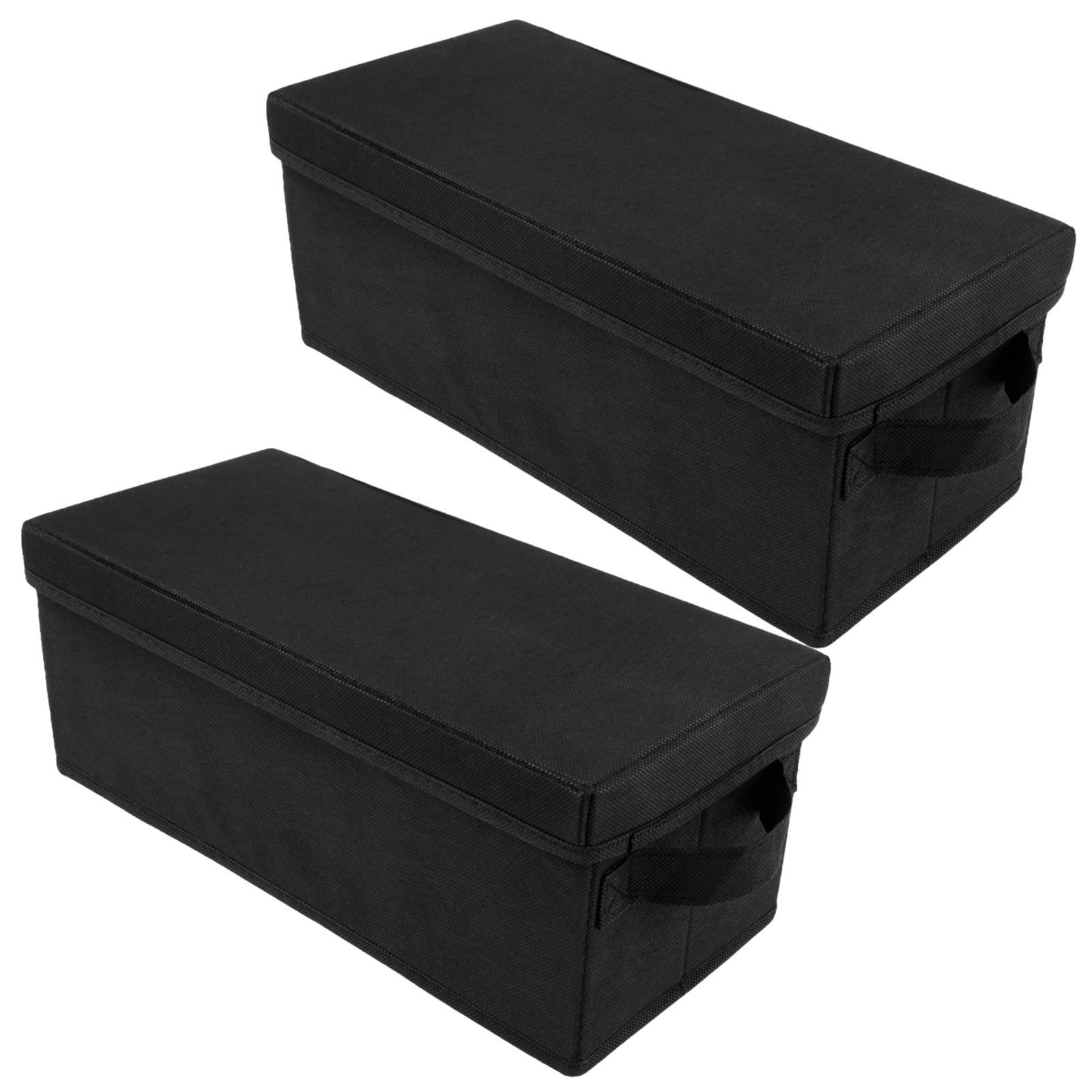 Txkrhwa 2PCS DVD Storage Box, Nonwoven Fabric CD Organizer Case with ...