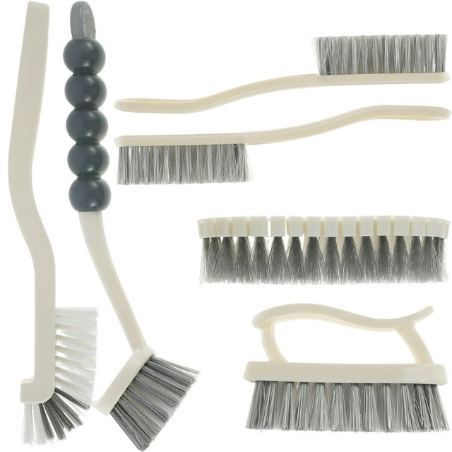 Txkrhwa 6PCS Bendable Cleaning Brushes Kit, Includes Corner, Dish ...