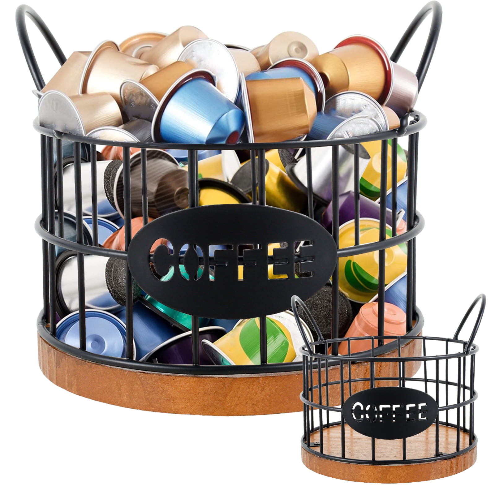 Txkrhwa 2PCS Coffee Pod Holder, Metal Coffee Filter Holder, Coffee ...