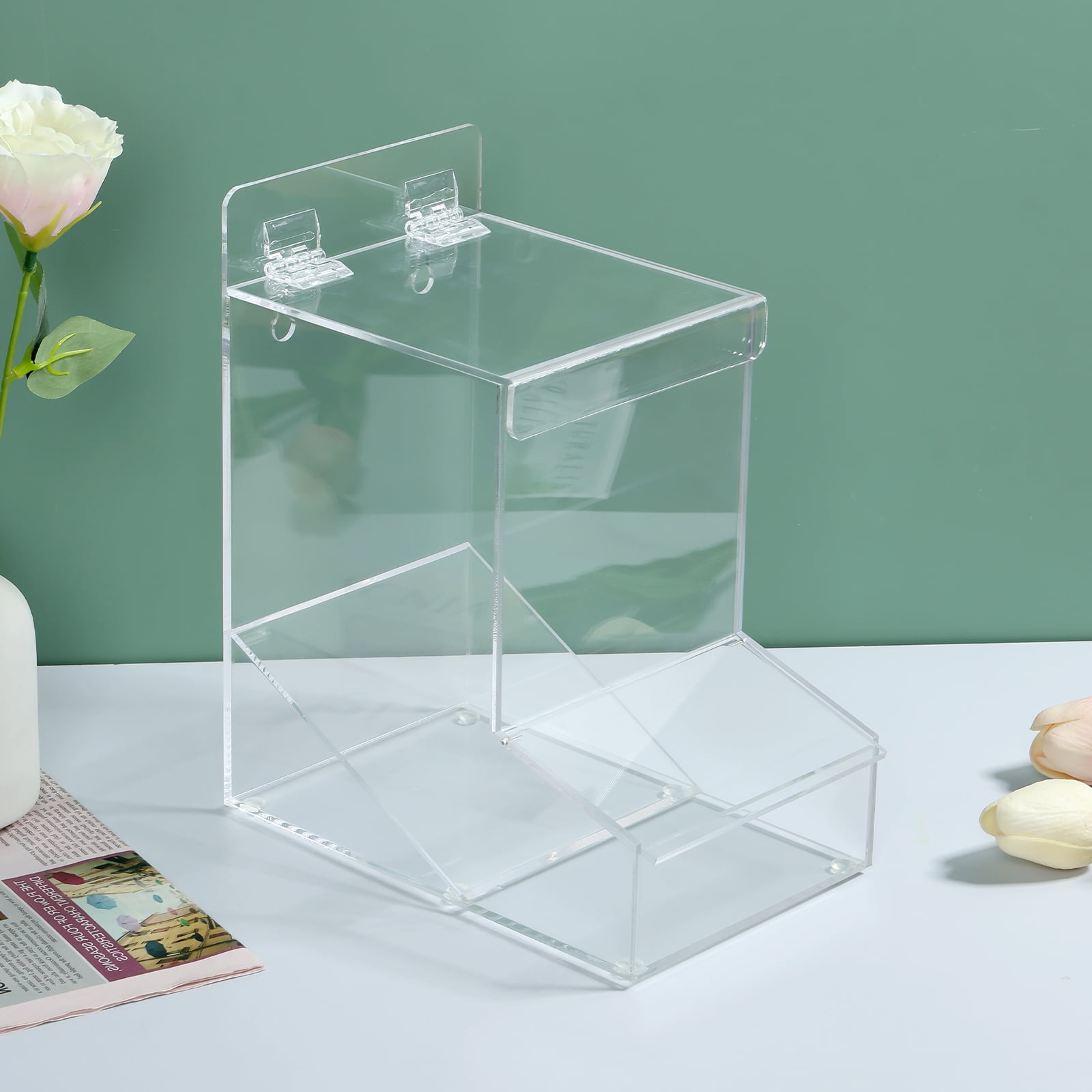 Txkrhwa Laundry Pods Container, Clear Acrylic Laundry Pod Holder, Wall ...