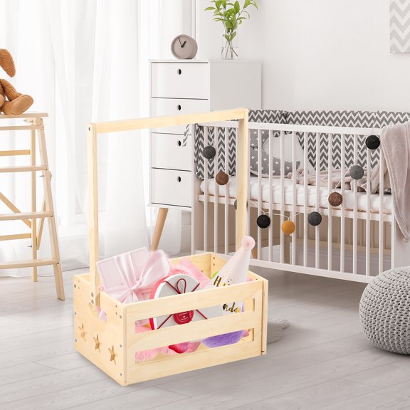 Wood Crate Gift Box