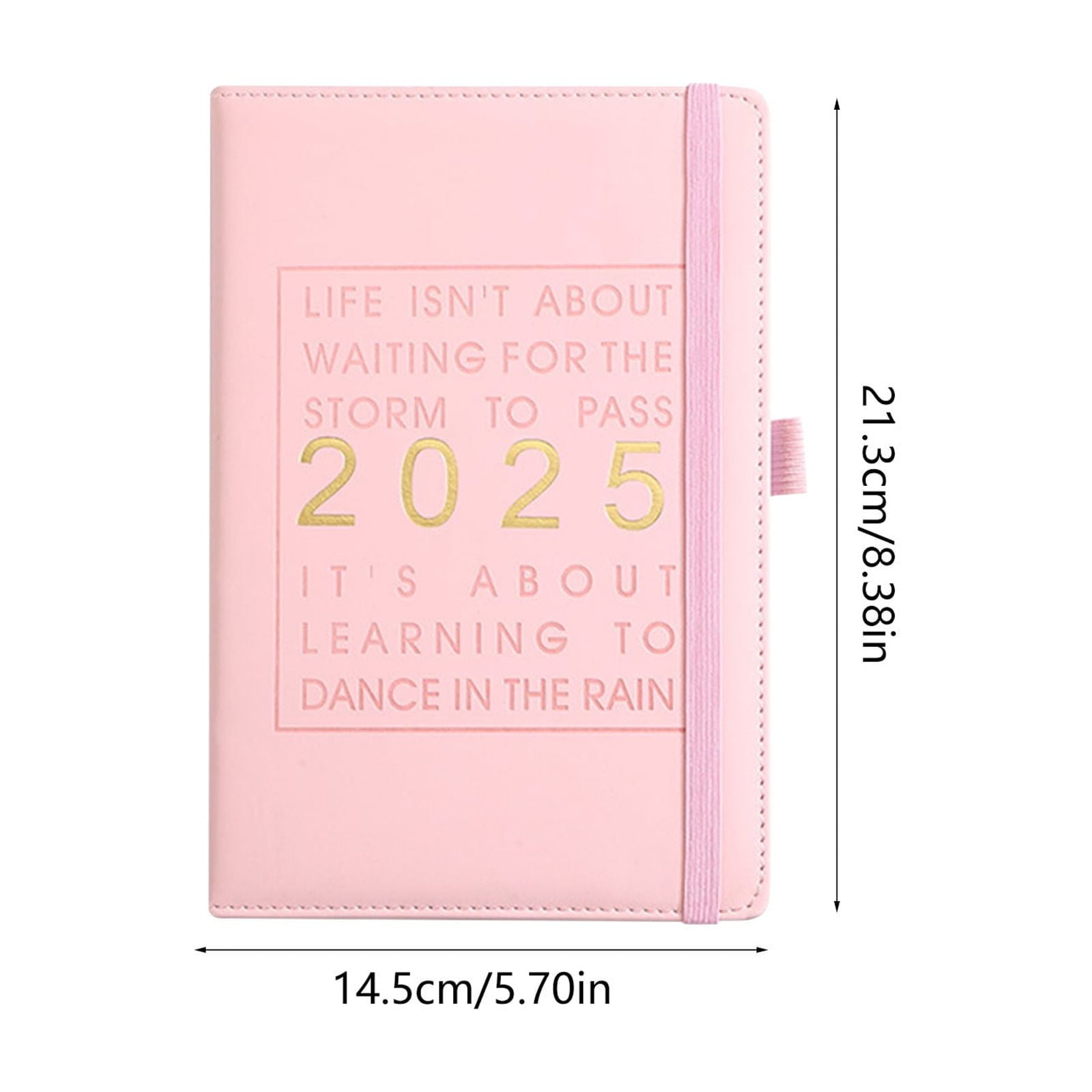 Txmfgh 2025 Daily Planner - Hourly Schedule, 365 Days Self-Discipline ...
