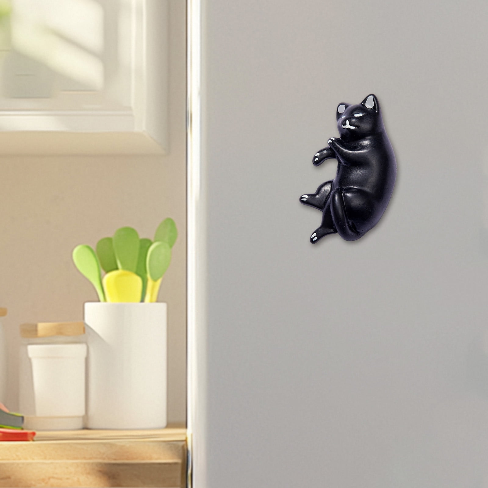 Txmfgh 3D Resin Cat Fridge Magnets | Cute Kitty Magnet for Photos ...