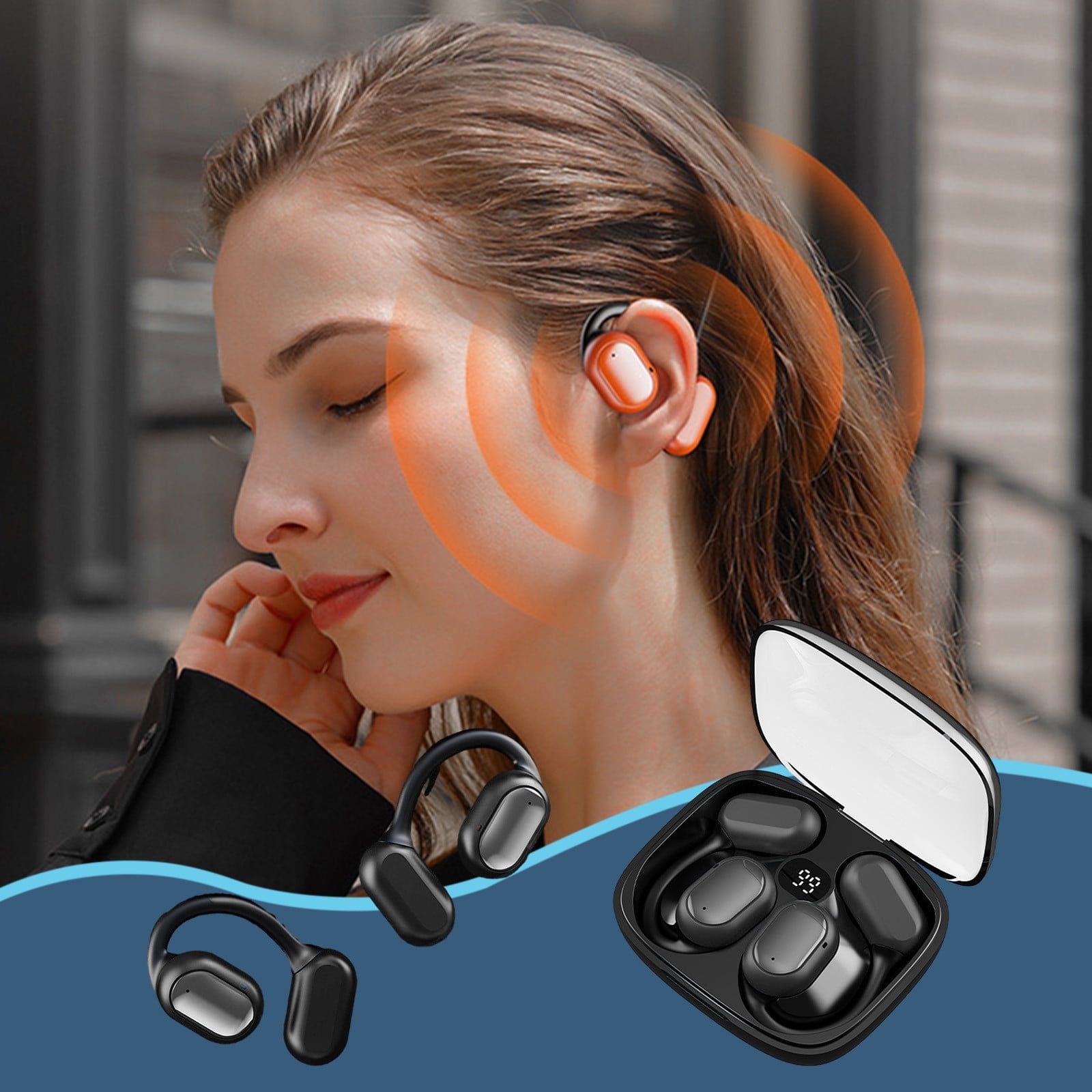 Txmfgh Bluetooth 5.3 Earbuds - High-Quality Sound, Comfortable Wear ...