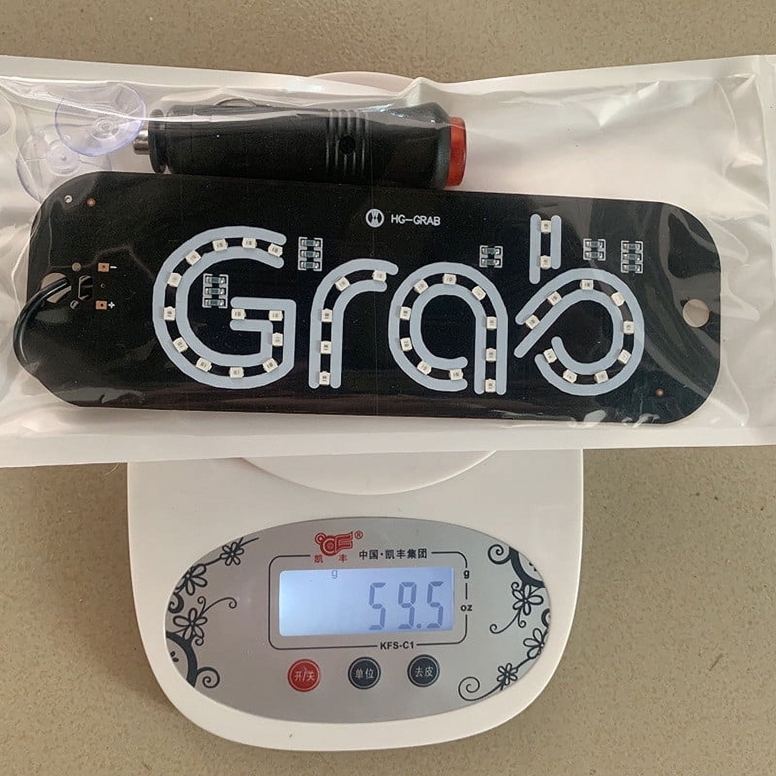 Txmfgh Car LED Light Signs with 2 Suction Cups - USB Powered, Flashing ...