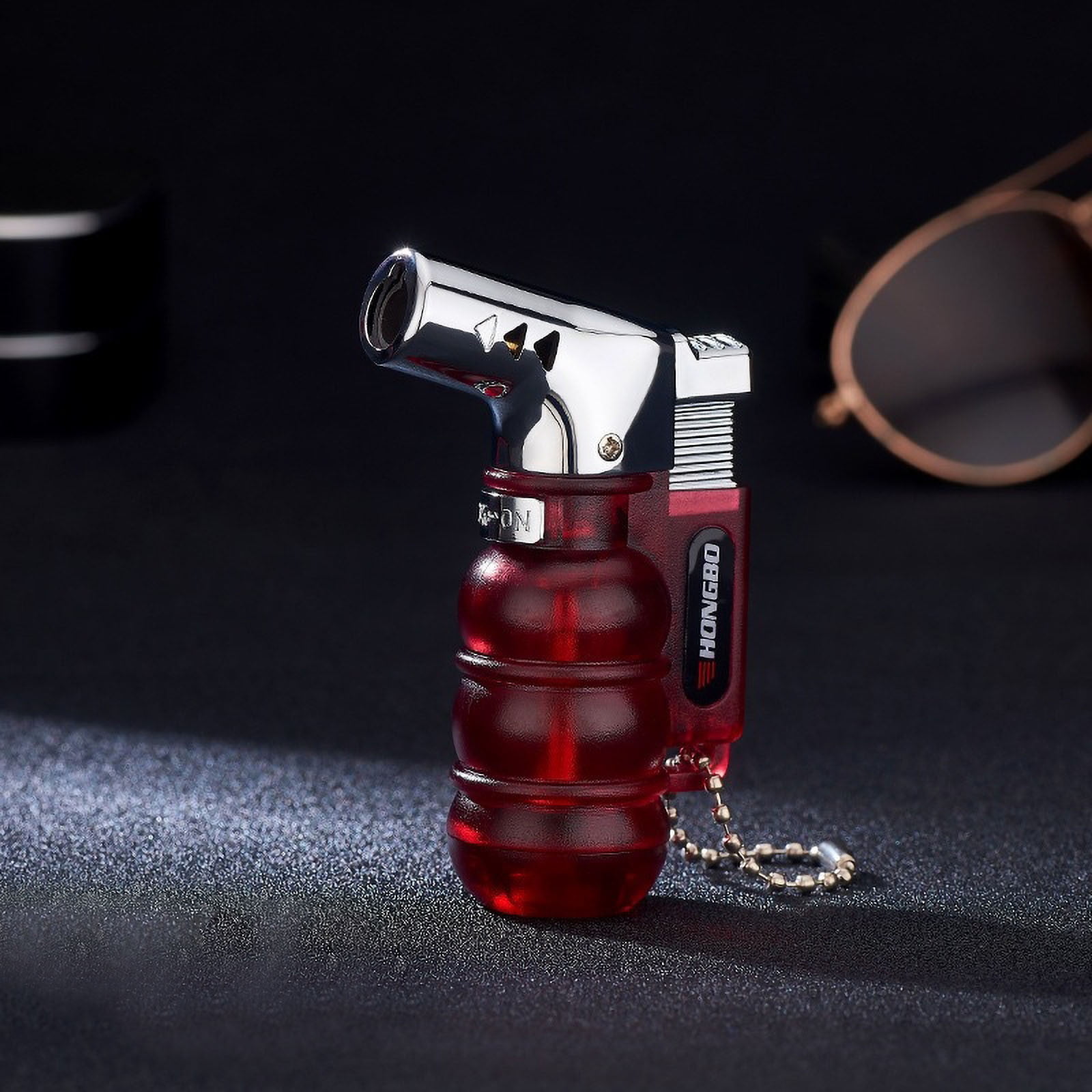 Txmfgh High Temperature Windproof Welding Lighter - Inflatable Gasless ...