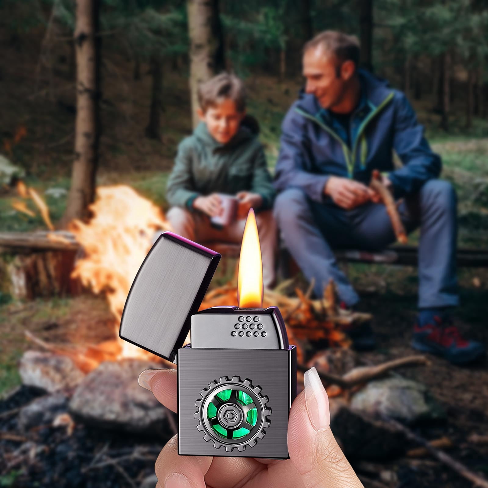 Txmfgh Intelligent Voice Controlled Pneumatic Lighter with Multiple ...