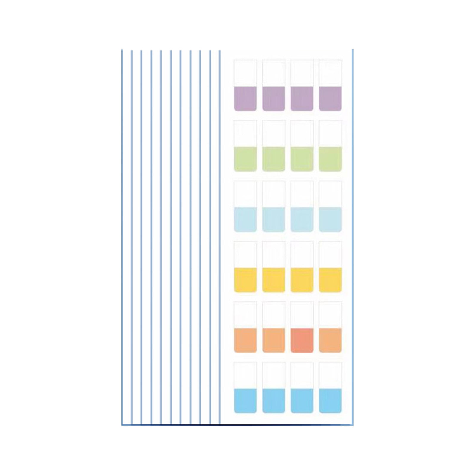 Txmfgh Multifunctional Bookmark Stickers with Strong Adhesive, Loose ...