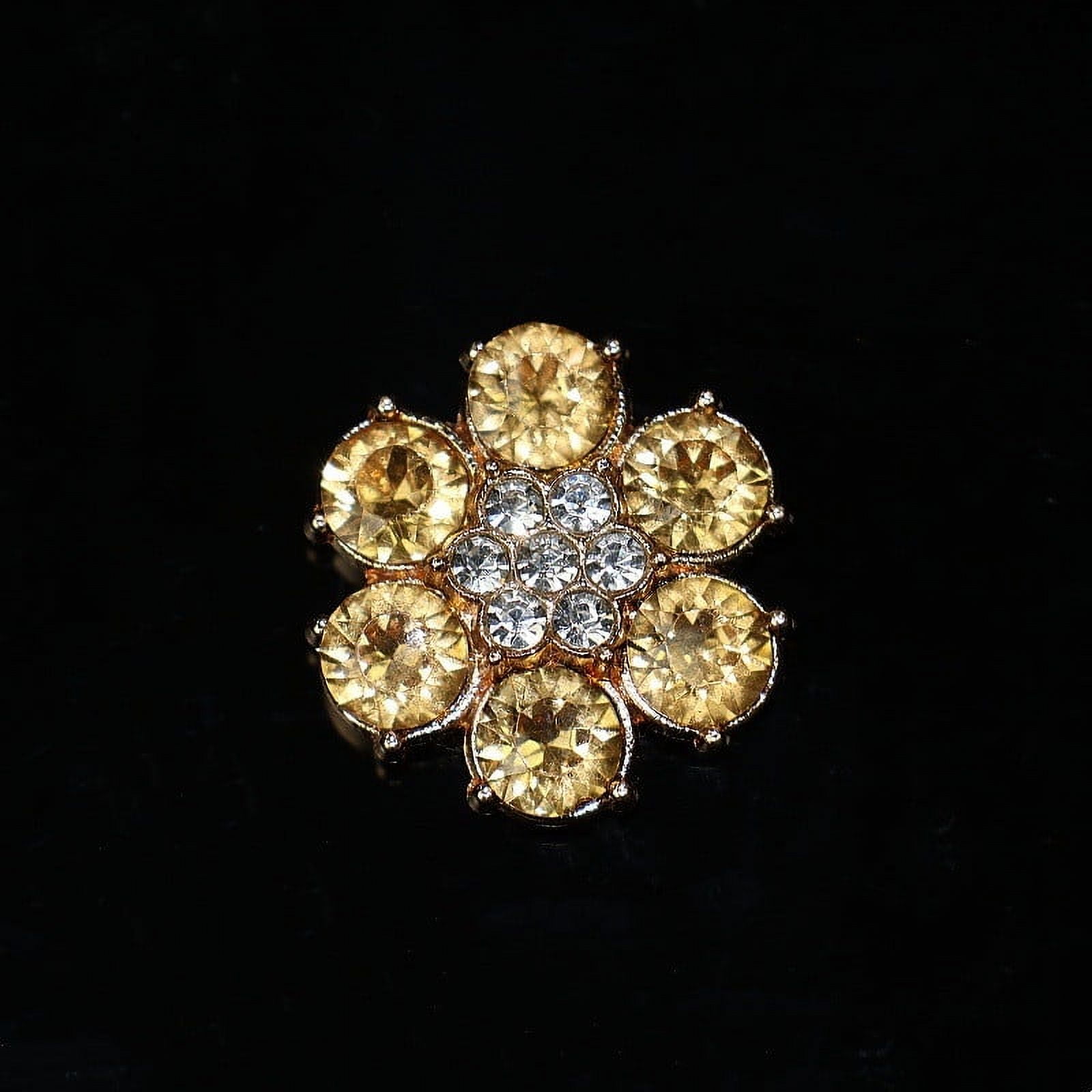 Txmfgh Rhinestone Button Covers for Women, Sparkling Detachable Shirt ...