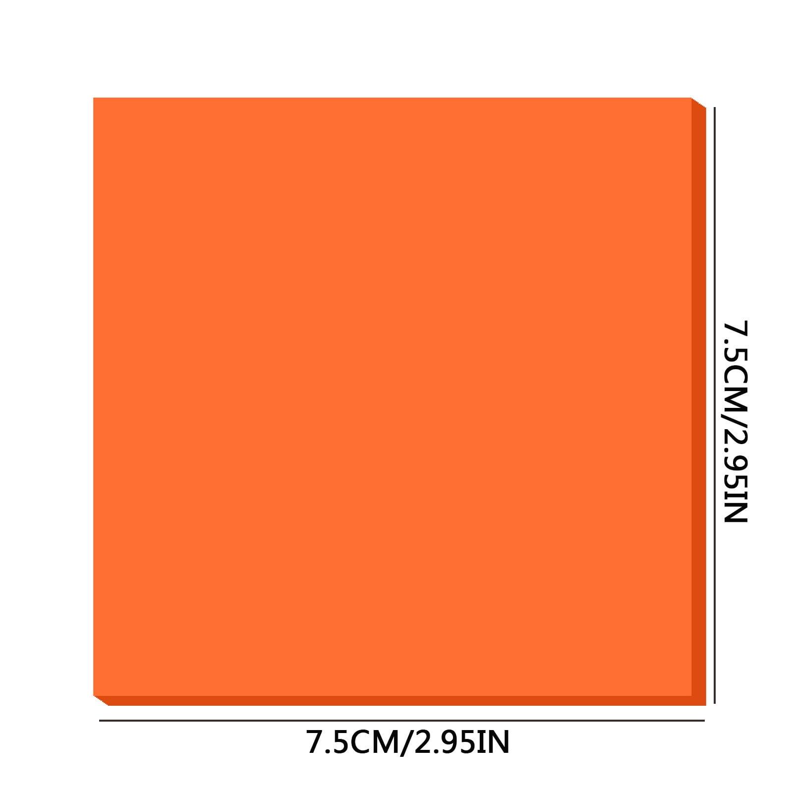 Txmfgh Transparent Notes - Translucent Color Memo Pad, Super Sticky ...