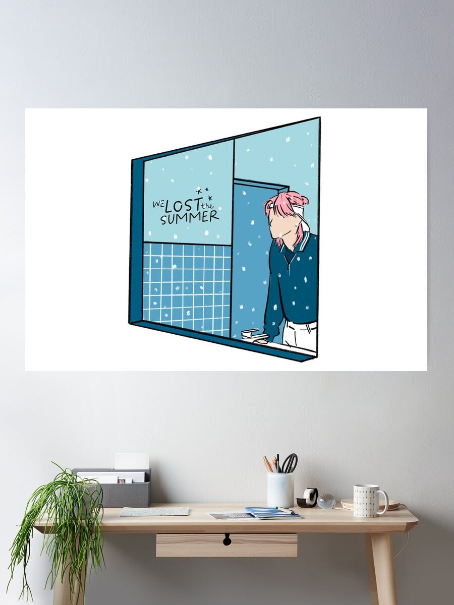 Txt We Lost The Summer Poster Wall Art, Modern Wall Decor For Living ...
