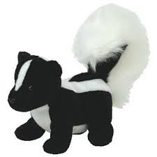 Ty 2.0 Beanie: Skunkers the Skunk | Stuffed Animal - Walmart.com