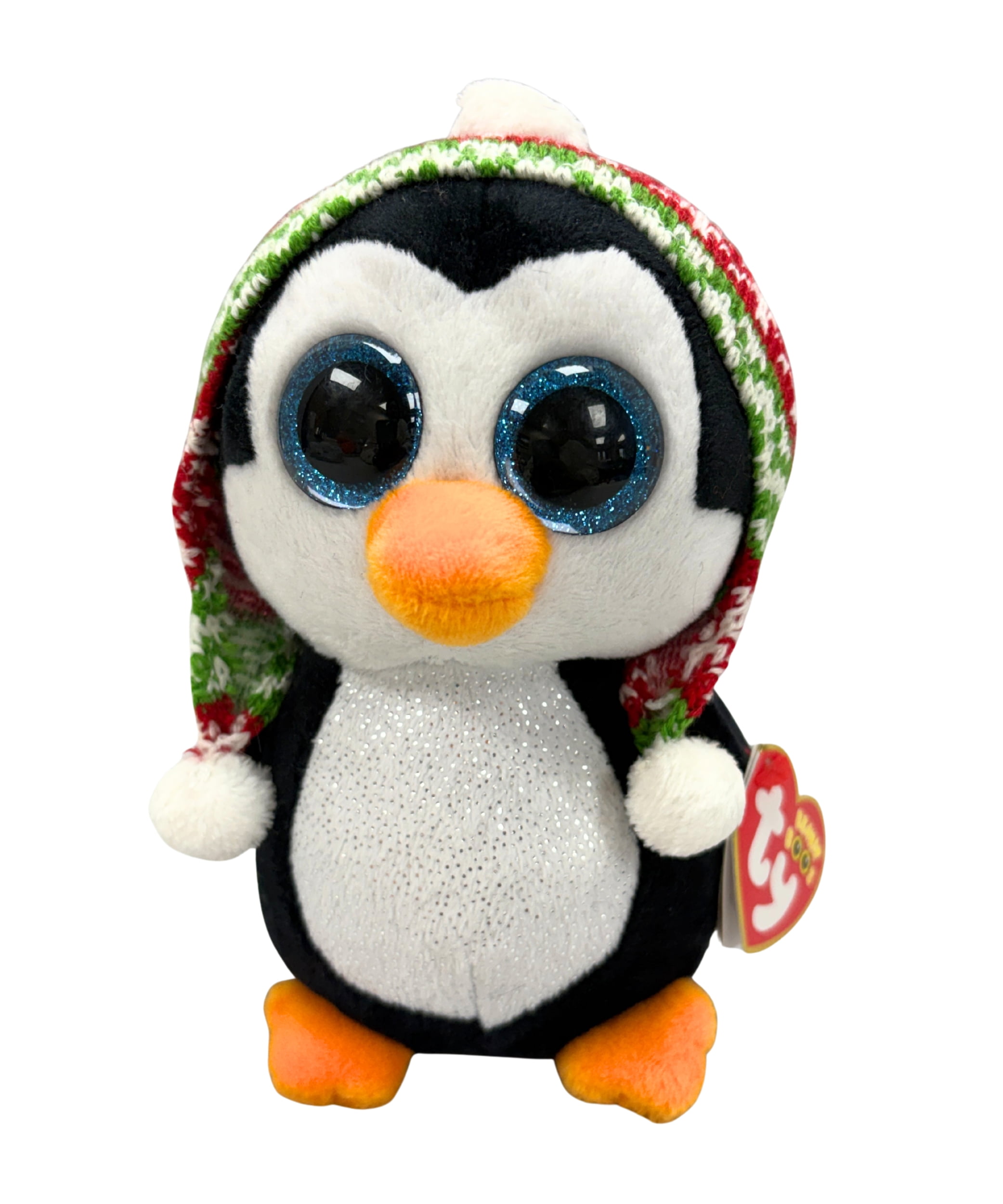 Ty Beanie Boos - Penelope the Penguin – Glitter Eyes - Stuffed Animal ...