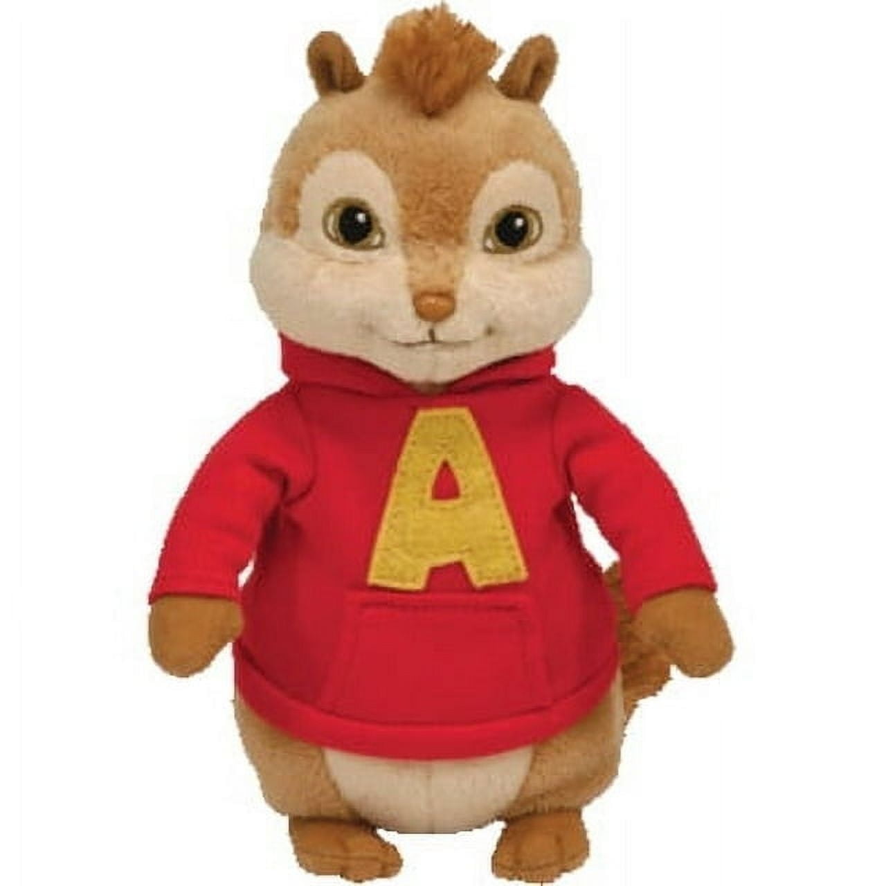 Ty Beanie Babies - ALVIN (Alvin and the Chipmunks 6" Plush) (NO TY HANG ...