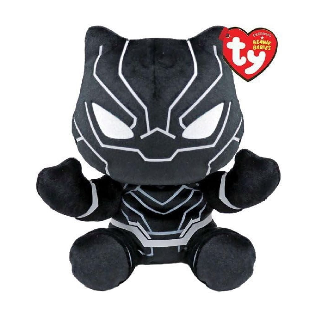 Ty Beanie Babies Black MMF7 Panther (Soft Body) - 6" - Walmart.com