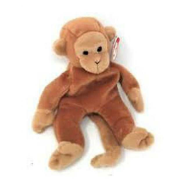 Ty Beanie Babies Bongo The Monkey Tan - Stuffed Animals Plush - Walmart.com