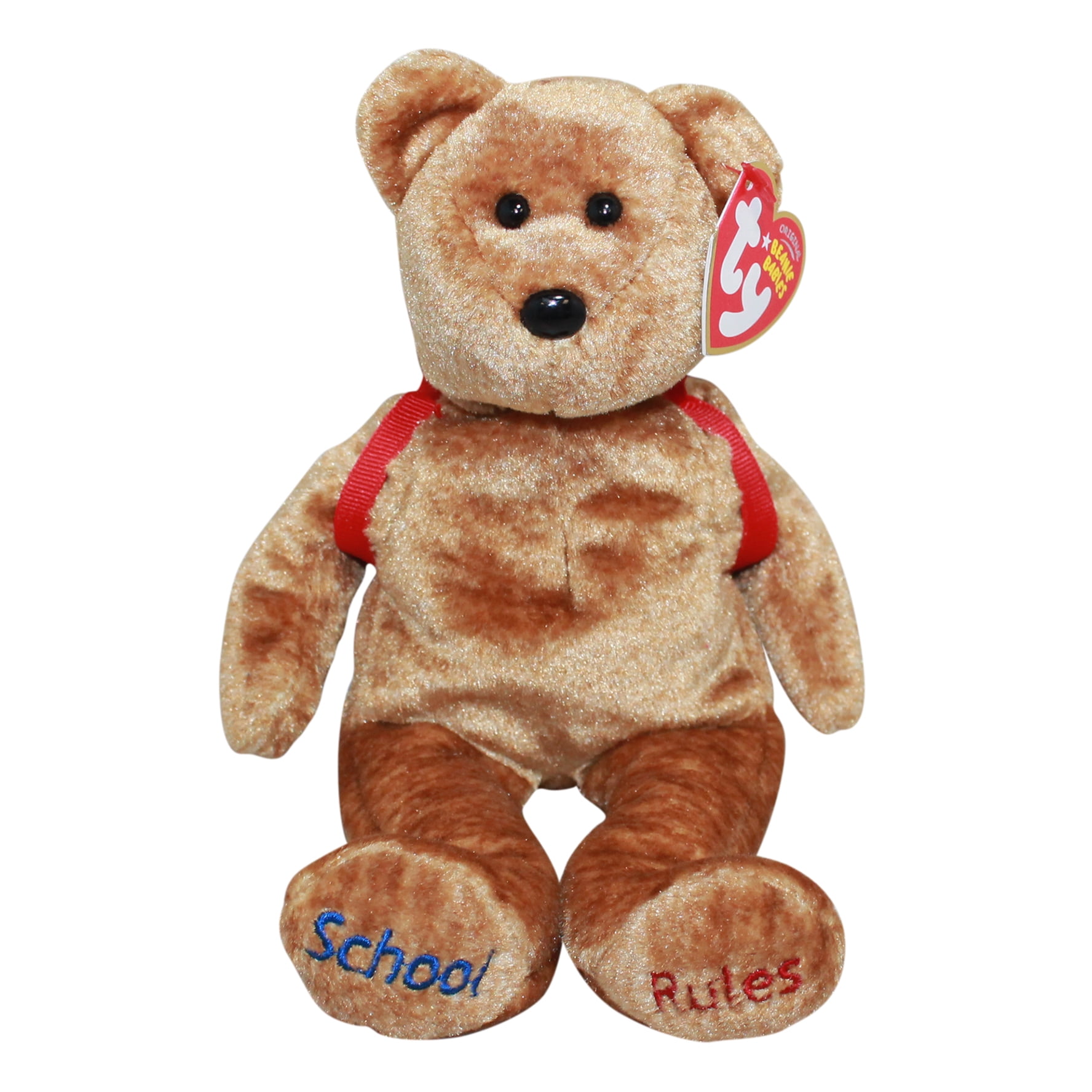 Ty Beanie Baby: 123's the Bear | Stuffed Animal | MWMT's - Walmart.com
