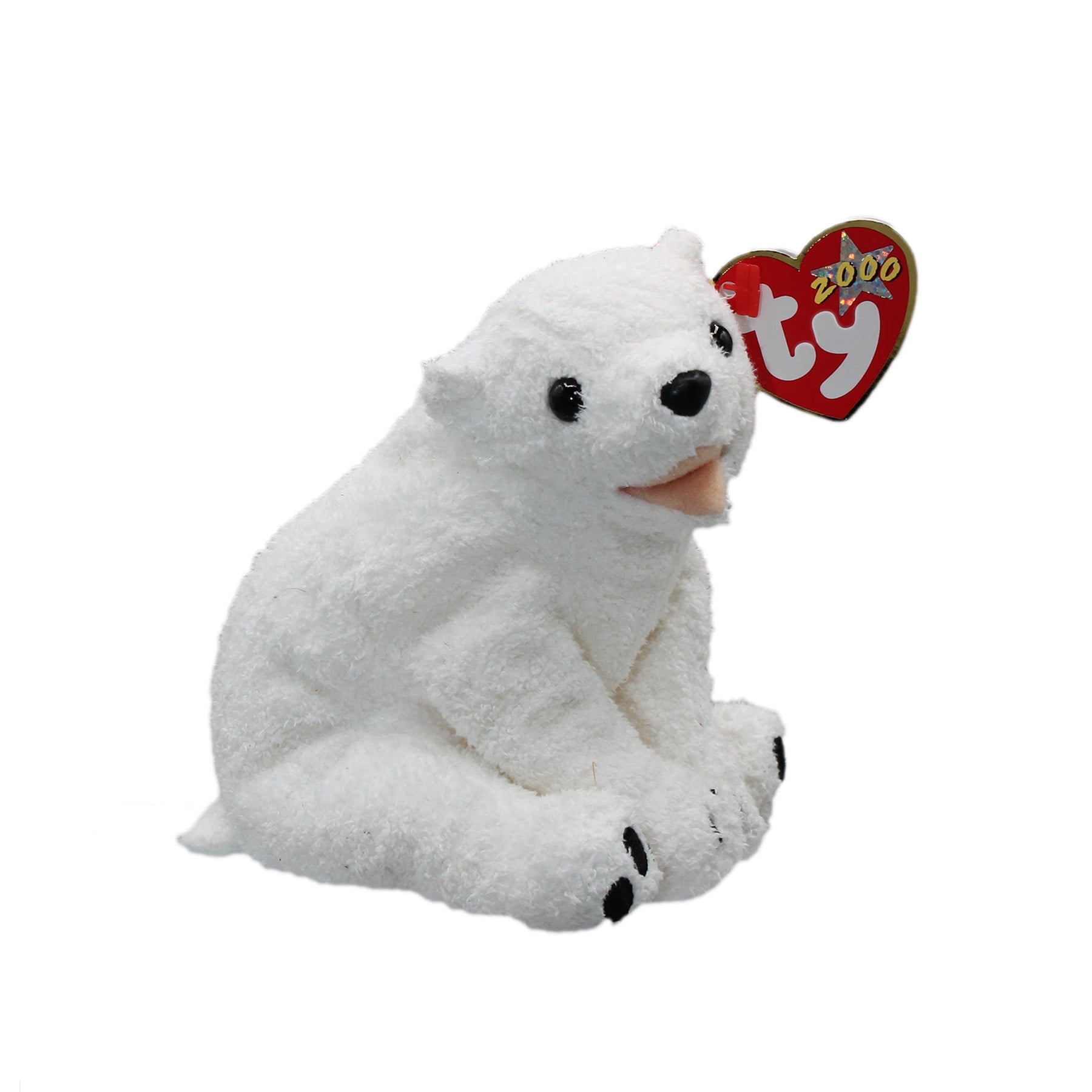 Ty Beanie Baby - AURORA the polar Bear Plush | Stuffed Animal | MWMT ...