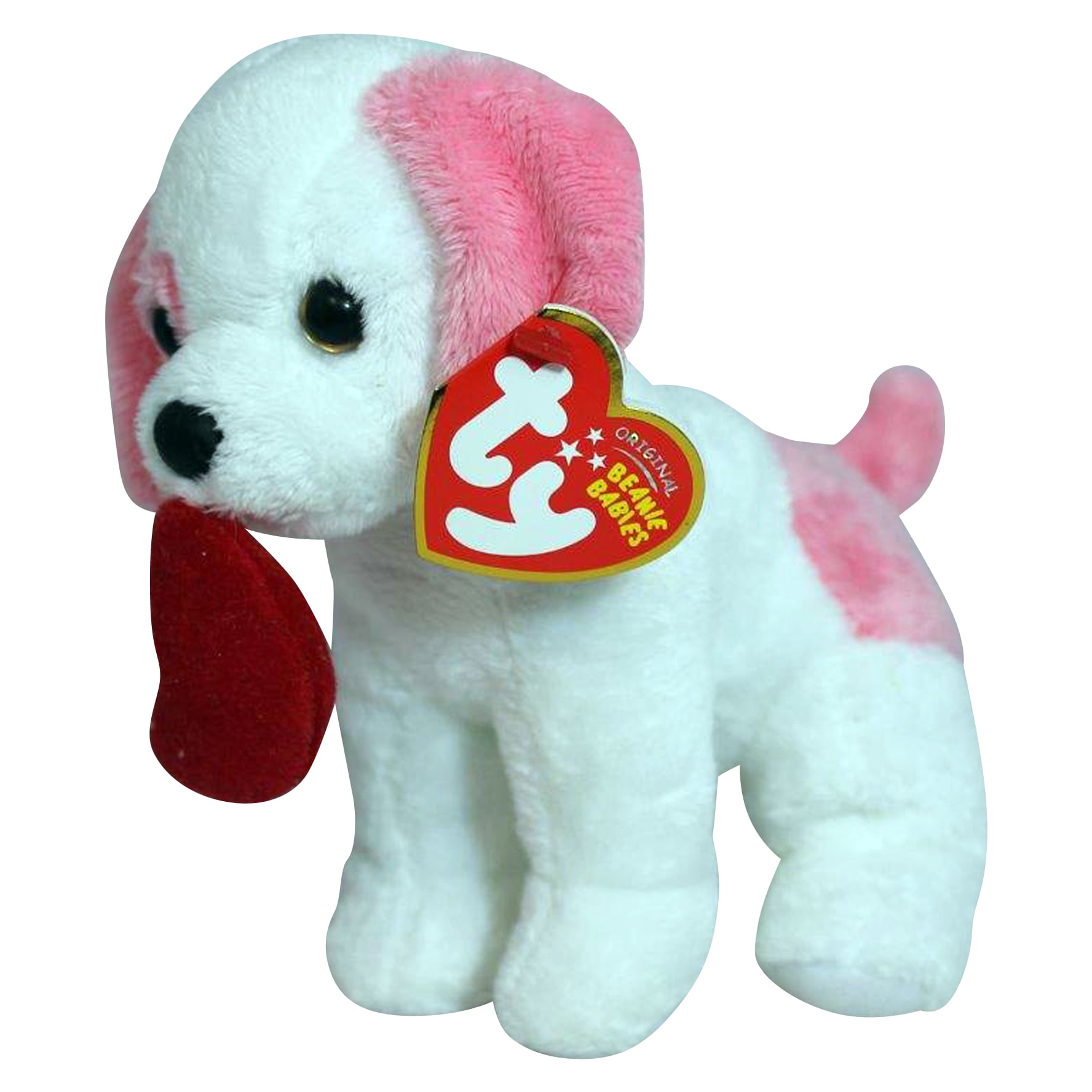 Ty Beanie Baby: Amore the Dog | Stuffed Animal | MWMT's - Walmart.com
