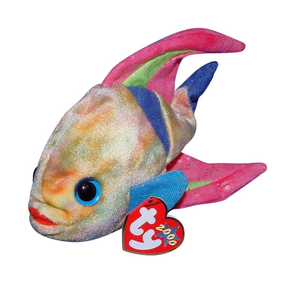 Ty Beanie Baby: Aruba the Angelfish Stuffed Animal - Perfect for Kids ...