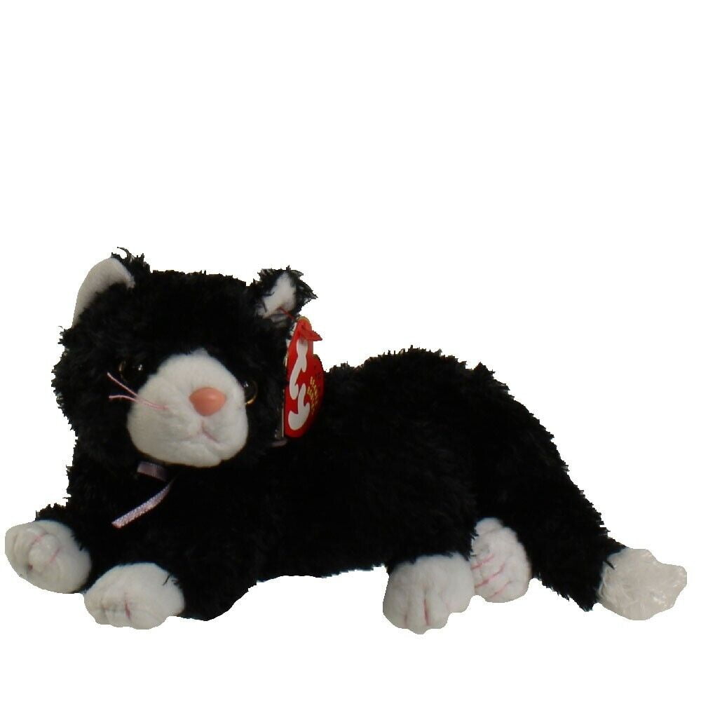 Ty Beanie Baby - BOOTIES the Cat Plush (BONUS ONE RANDOM TY ERASER ...