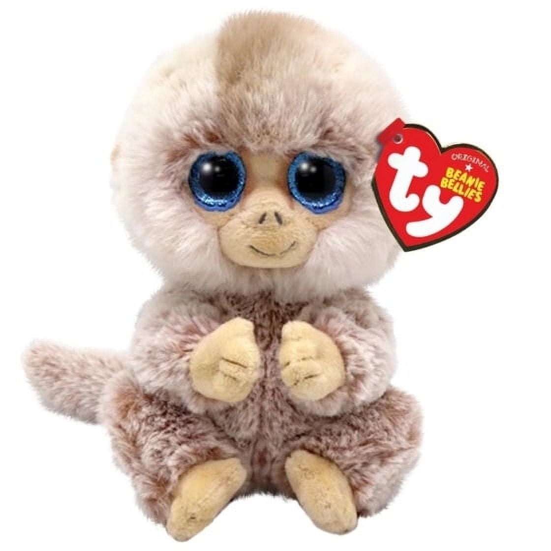 Ty Beanie Baby (Beanie Bellies) - STUBBY the Monkey (6 Inch) Plush ...