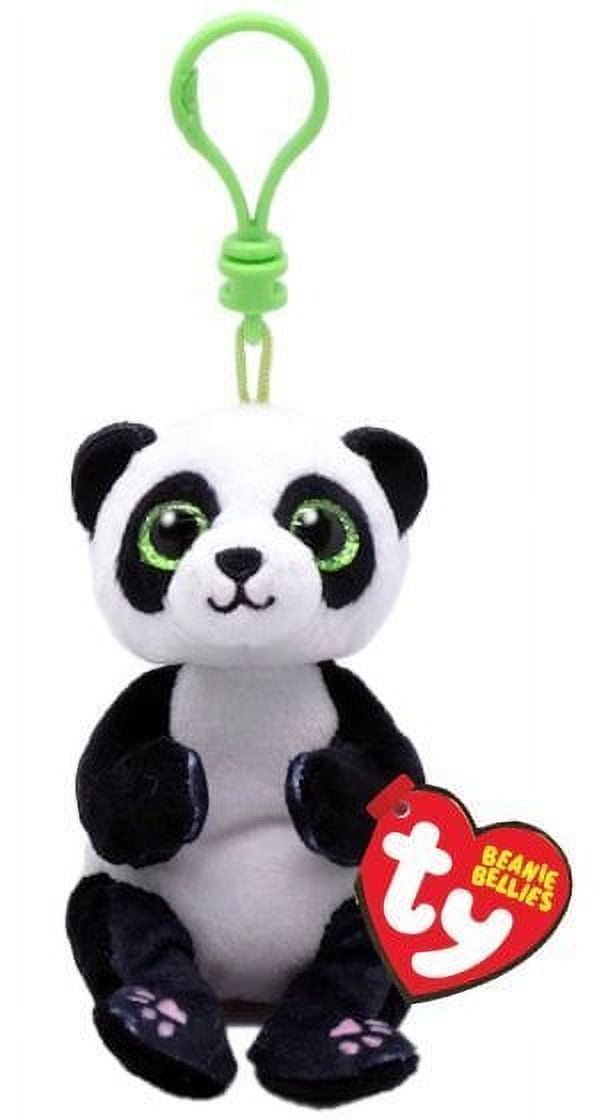 Ty Beanie Baby (Beanie Bellies) - YING the Panda Bear (Plastic Key Clip ...