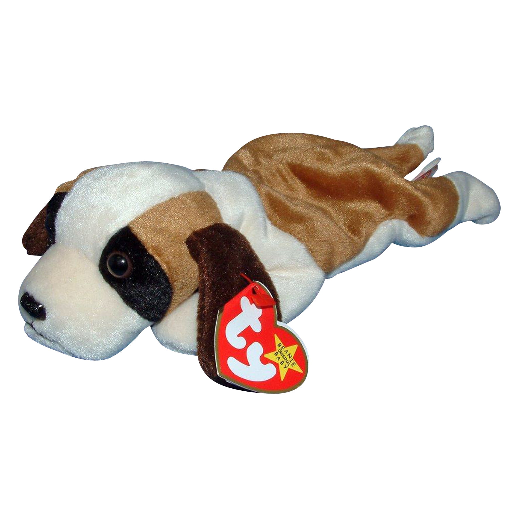 Ty Beanie Baby - Bernie the St. Bernard Dog Regular Size Plush (BONUS ...