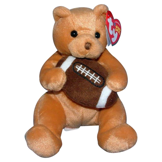 Ty Beanie Baby: Blitz the Football Bear | Stuffed Animal | MWMT's ...