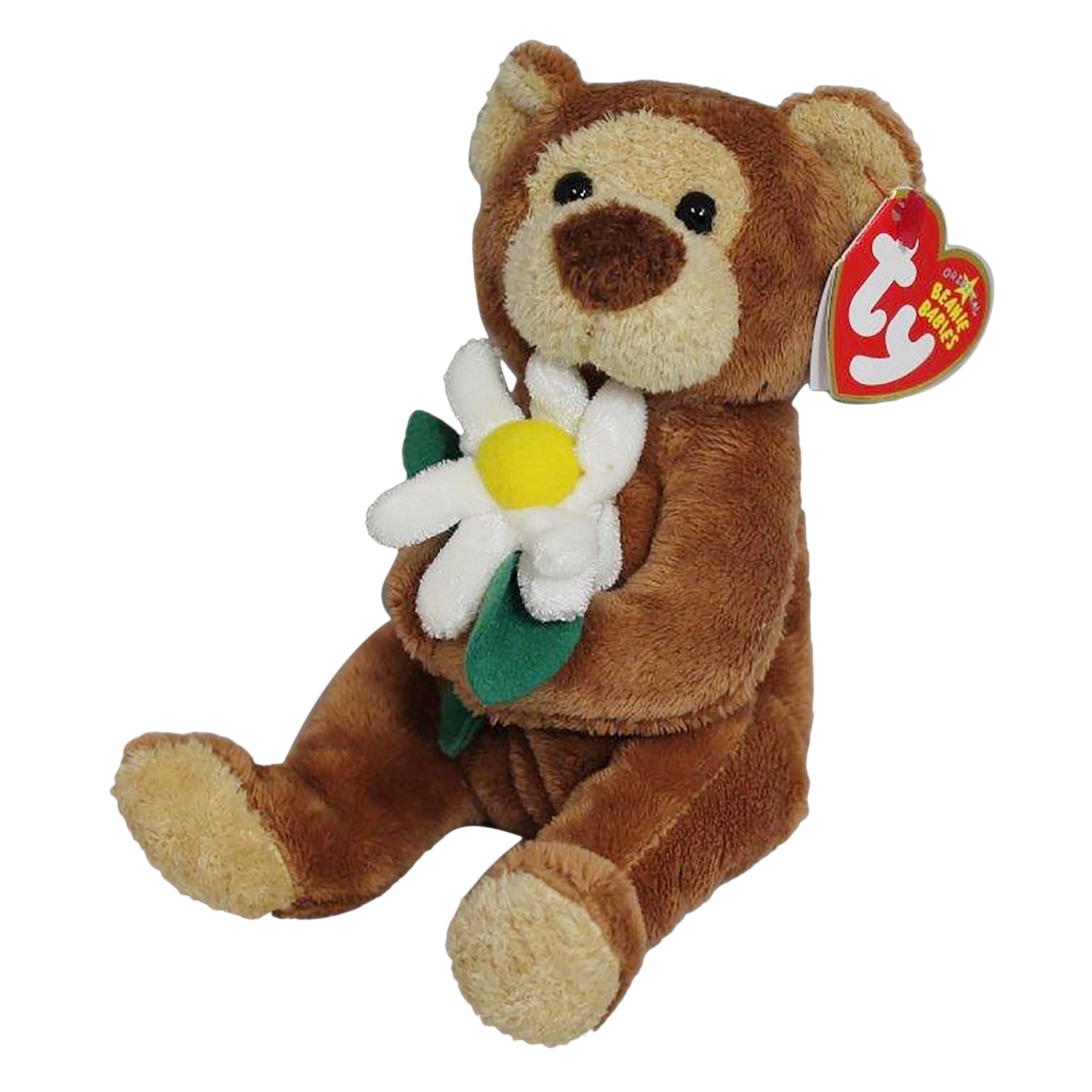 Ty Beanie Baby: Bloomfield the Bear | Stuffed Animal | MWMT's - Walmart.com
