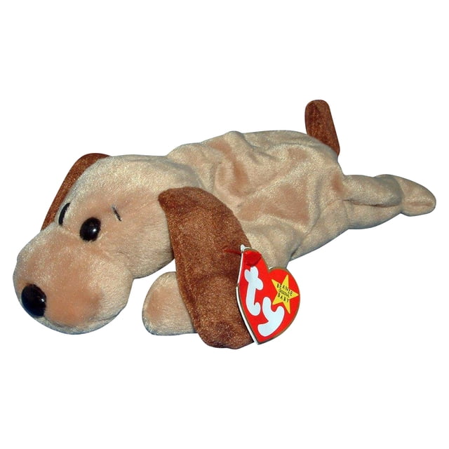 Ty Beanie Baby Plush: Bones the Dog | Stuffed Animal Toy | Mint ...